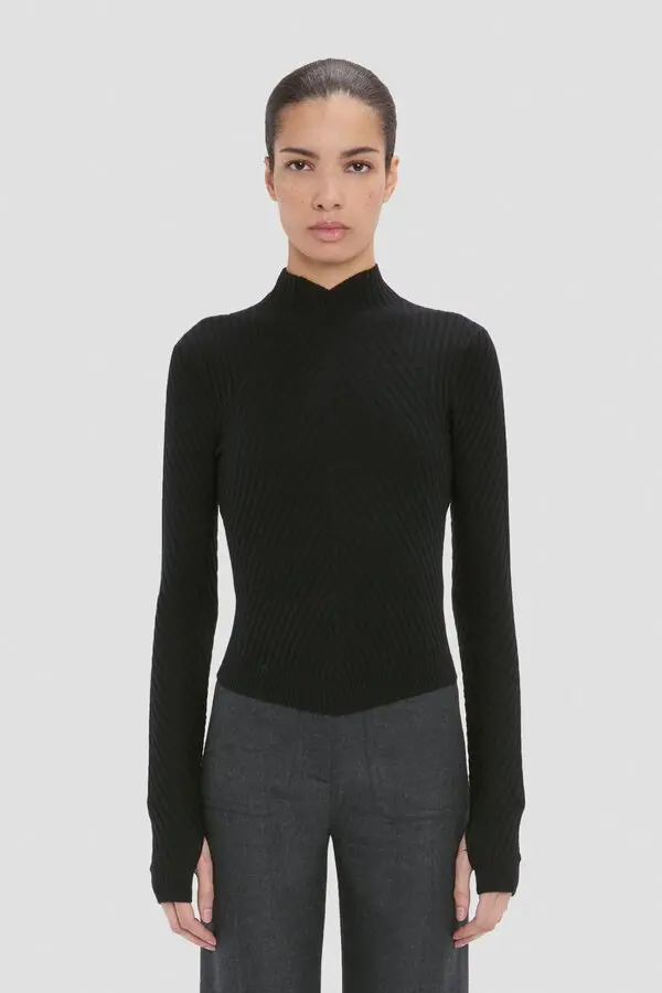 Victoria Beckham Georgia Jumper - Black