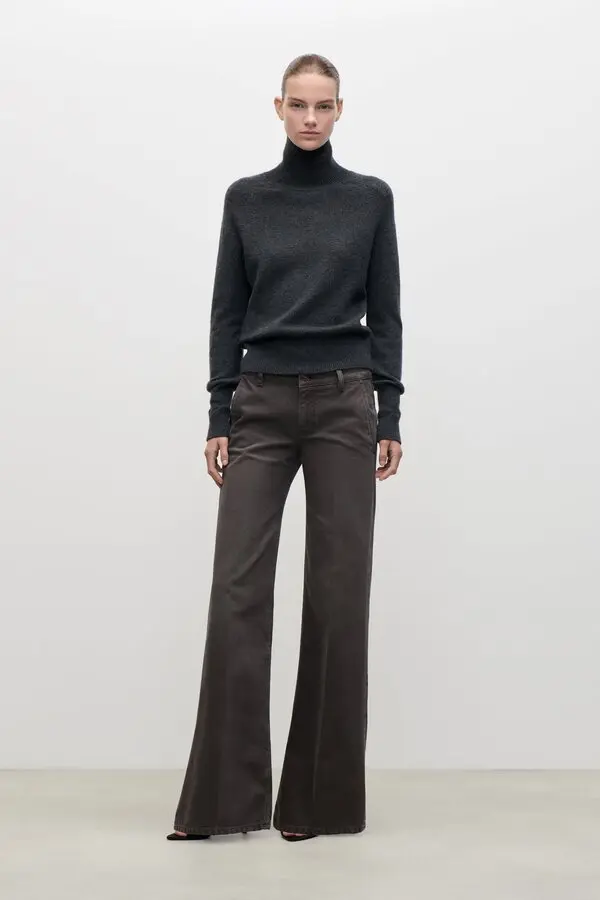 Victoria Beckham Gigi Jean - Fossil Grey
