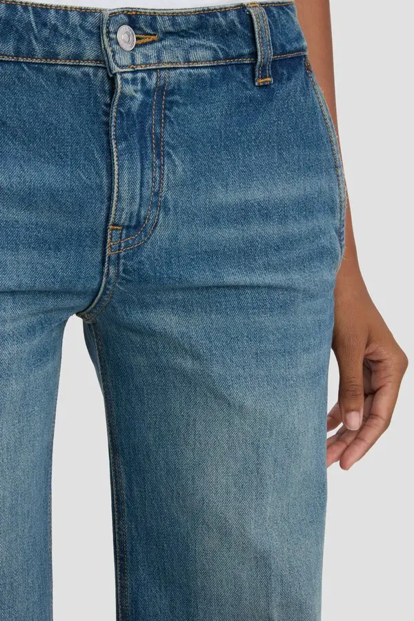 Victoria Beckham Gigi Jean - Mid Blue