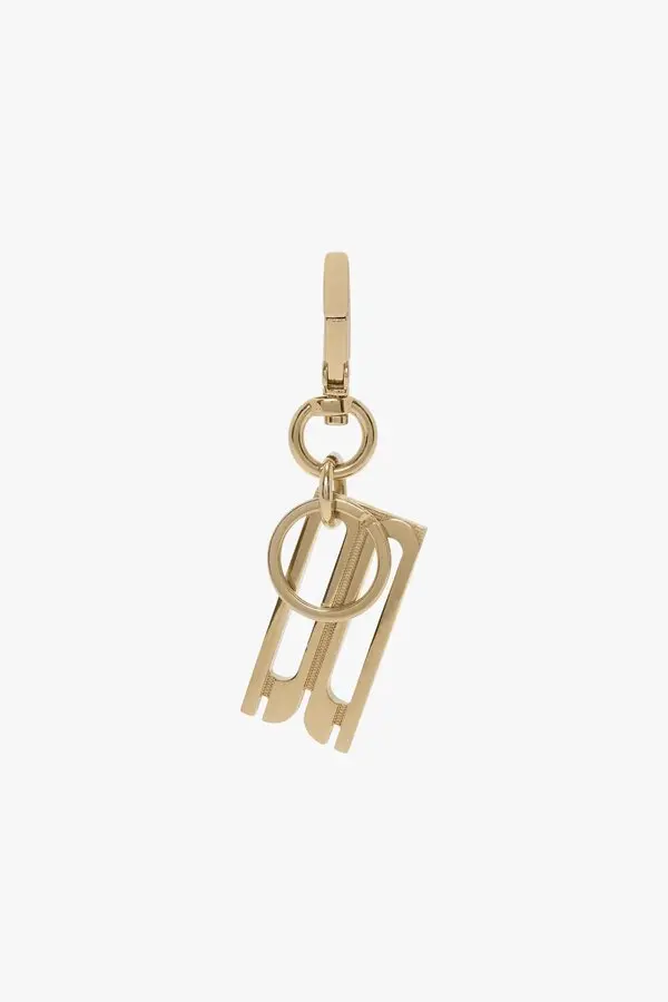 Victoria Beckham Charm Keyring - Gold