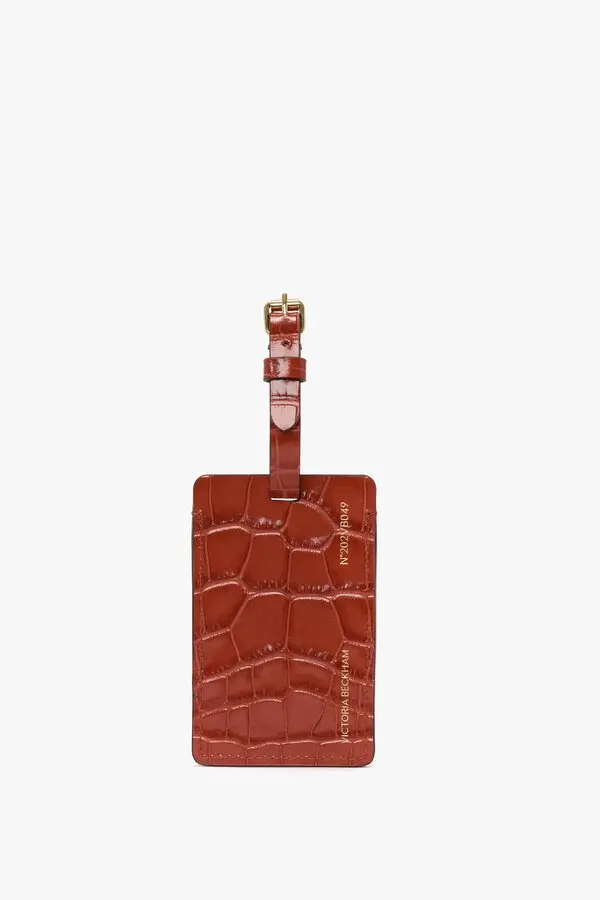 Victoria Beckham Luggage Tag - Red