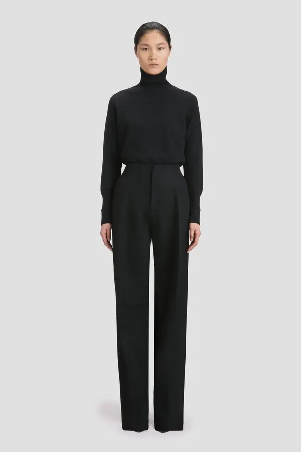 Victoria Beckham Eugenie Trouser - Black