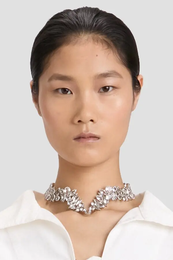 Victoria Beckham Crystal Choker Necklace