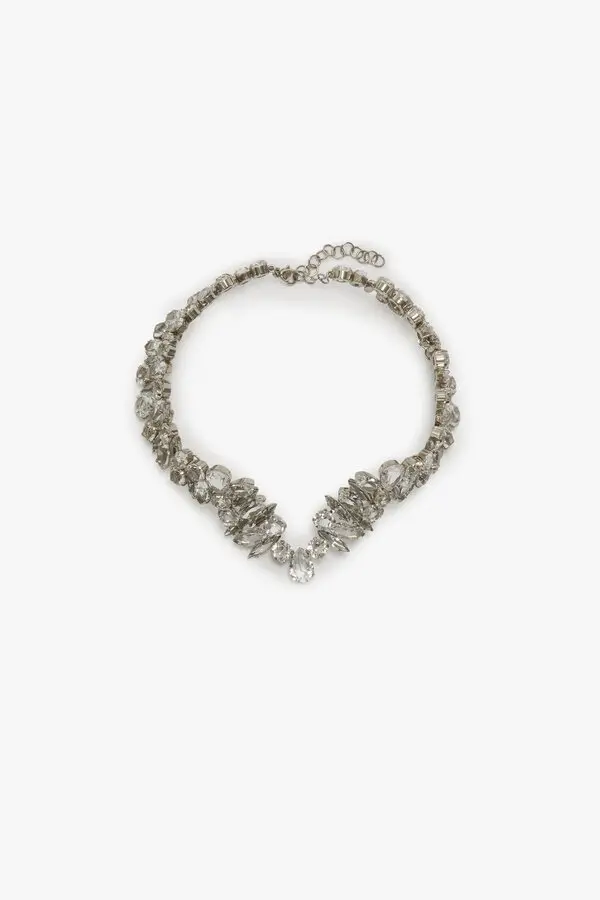 Victoria Beckham Crystal Choker Necklace