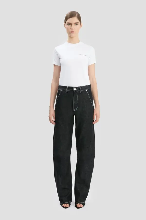 Victoria Beckham Twisted Slouch Jean