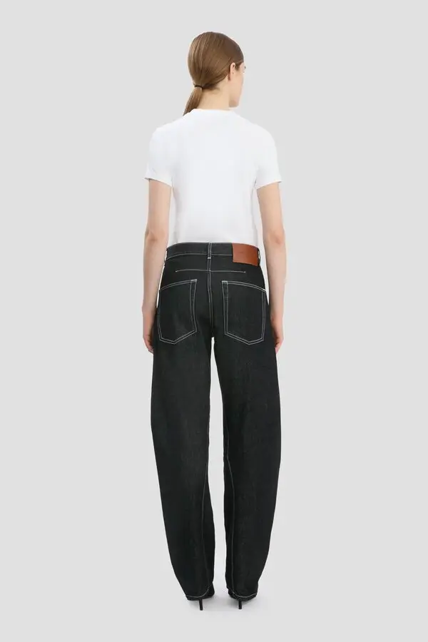 Victoria Beckham Twisted Slouch Jean