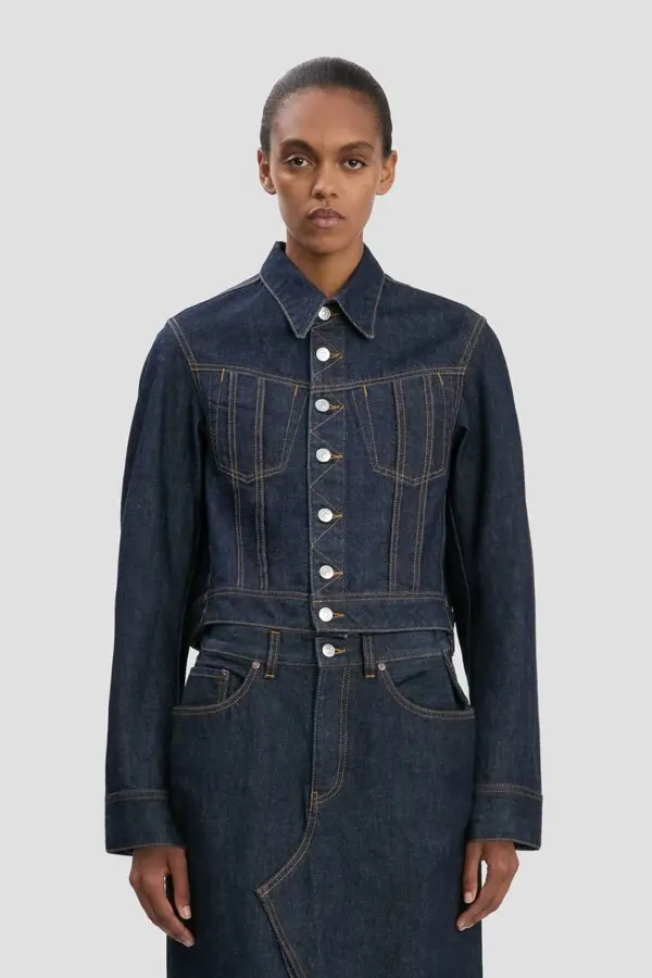 Victoria Beckham Denim Jacket - Light Rinse