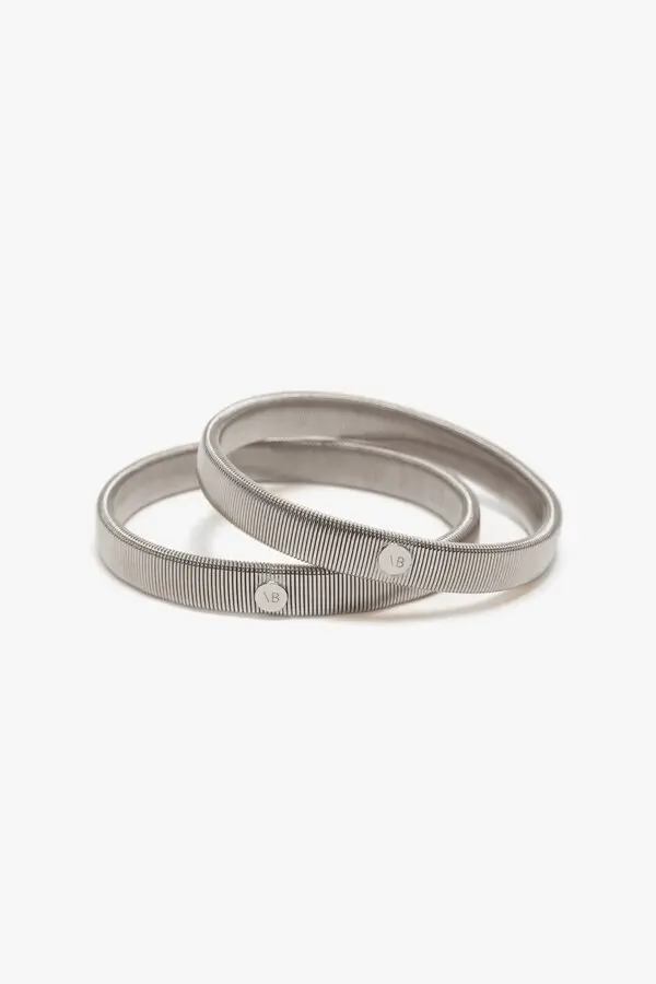 Victoria Beckham Sleeve Cuffs - Silver