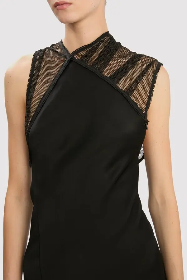 Victoria Beckham Mesh Gown