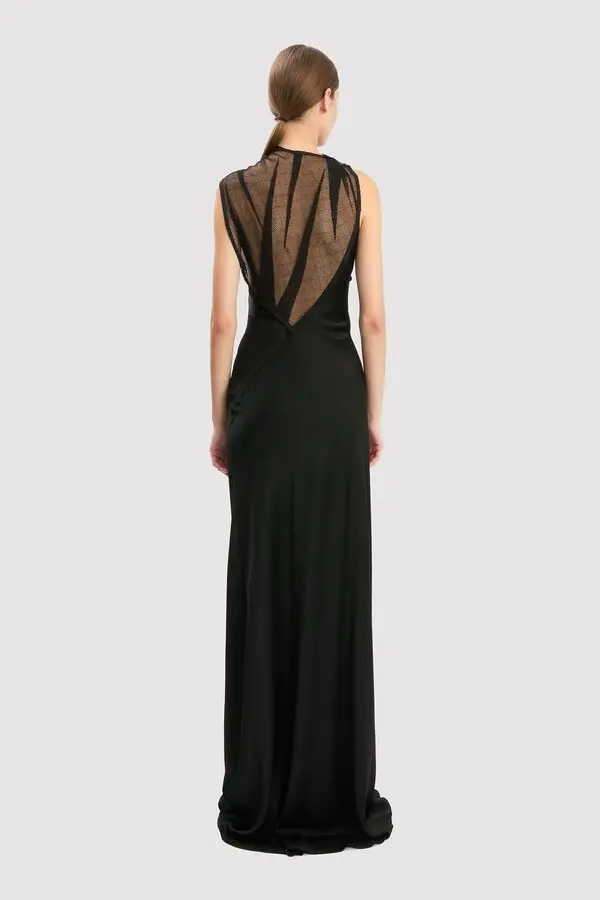 Victoria Beckham Mesh Gown