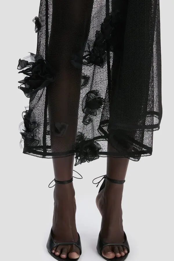 Victoria Beckham Basque Midi Skirt