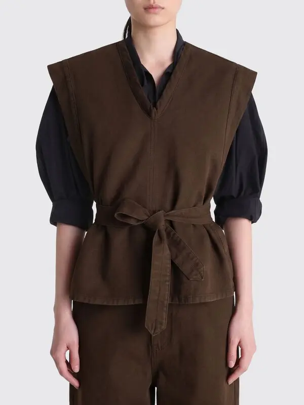 LEMAIRE Sleeveless Top - Cocoa
