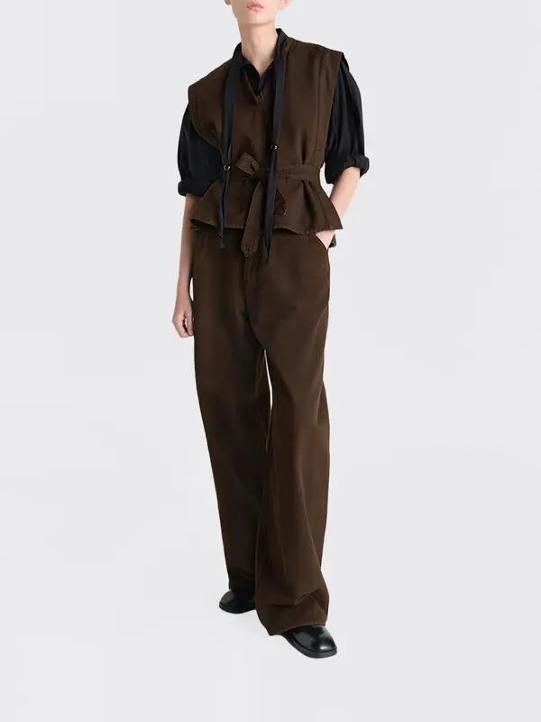 LEMAIRE Sleeveless Top - Cocoa