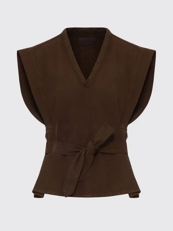 LEMAIRE Sleeveless Top - Cocoa