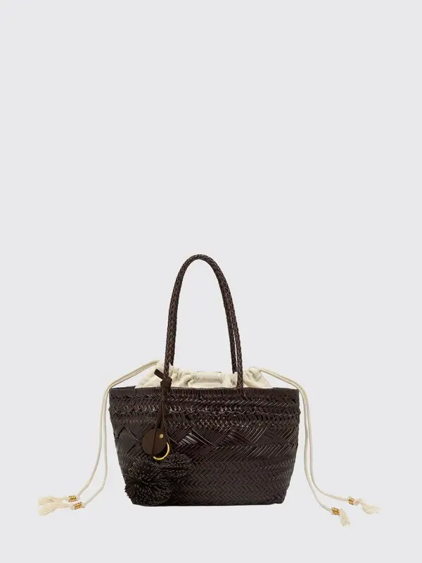 GIANNI CHIARINI Woven Shoulder Bag - Brown