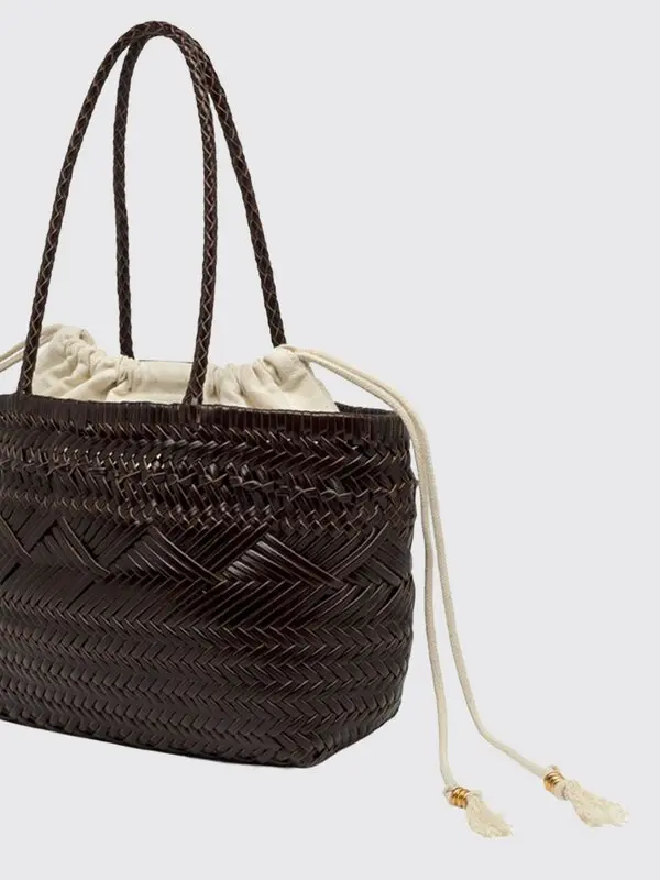 GIANNI CHIARINI Woven Shoulder Bag - Brown
