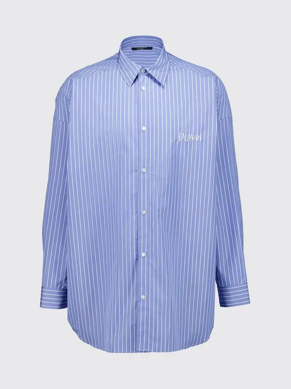 Balmain Shirt - Gnawed Blue