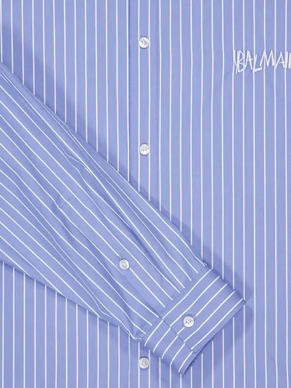 Balmain Shirt - Gnawed Blue
