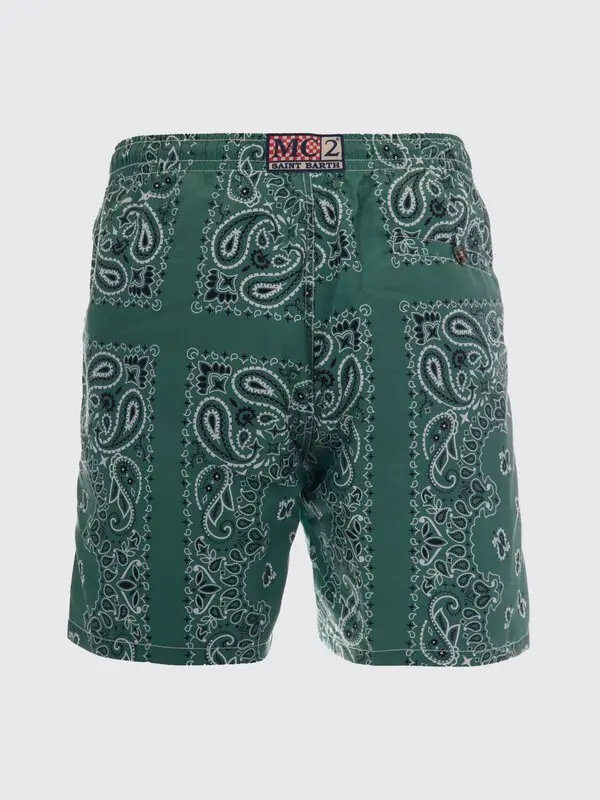 MC2 SAINT BARTH Paisley Print Swim Shorts