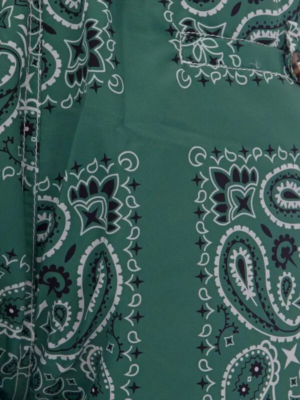 MC2 SAINT BARTH Paisley Print Swim Shorts