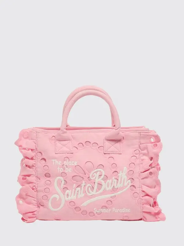 MC2 SAINT BARTH Embroidered Bag - Pink