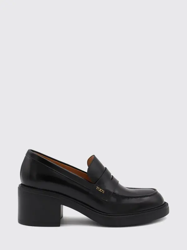 TOD'S Leather Loafers - Black
