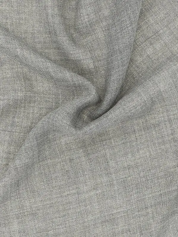 Brunello Cucinelli Virgin Wool And Silk Blend Scarf With Fringed Edges