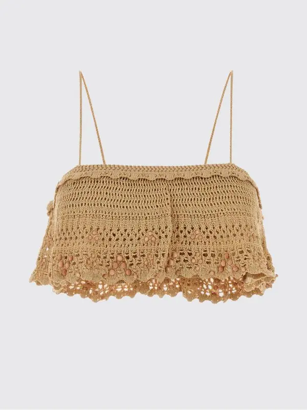 Isabel Marant Étoile Crochet Top With Embellishments