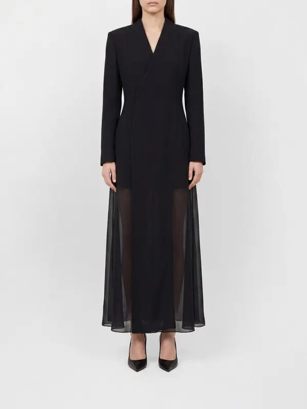 MAISON MARGIELA Long Sleeve Dress - Black