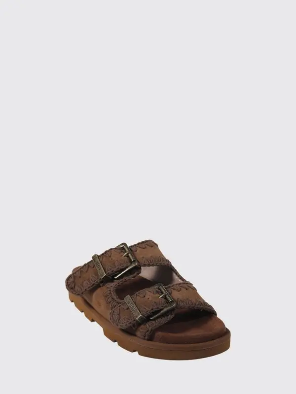 Mou Heeled Sandal - Brown