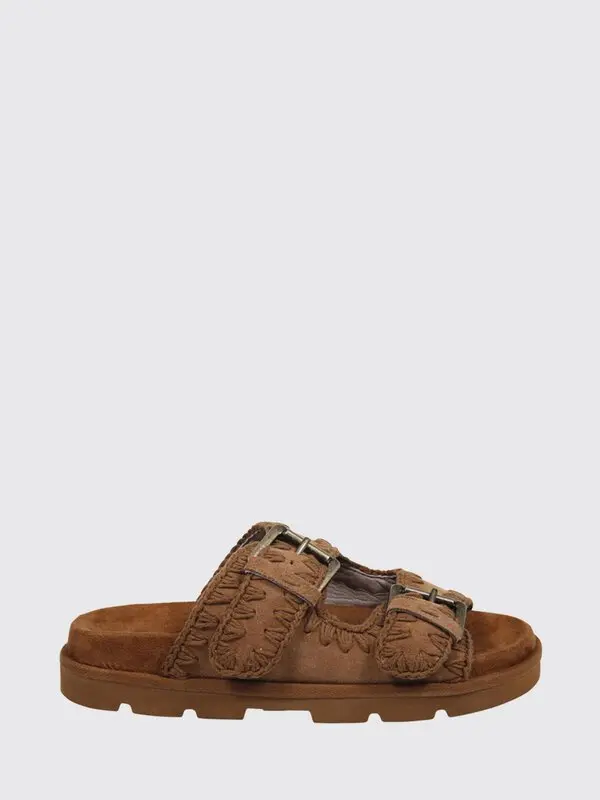Mou Heeled Sandal - Natural