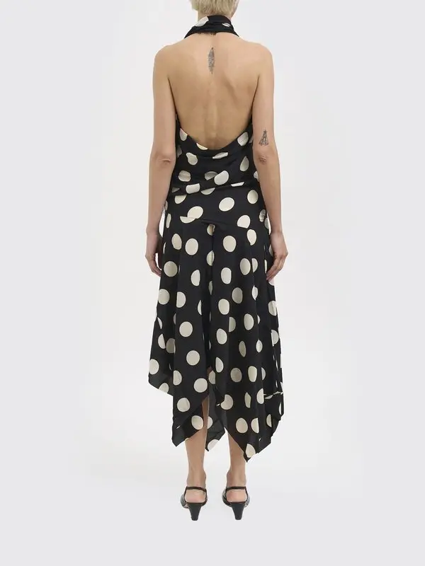 Junya Watanabe Polka Dot Halterneck Dress