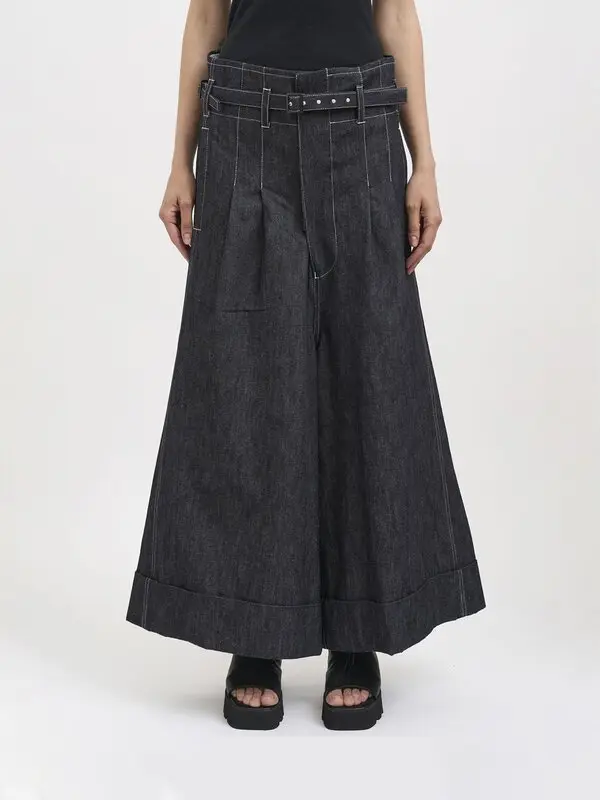 Junya Watanabe Wide Leg Jeans - Blue