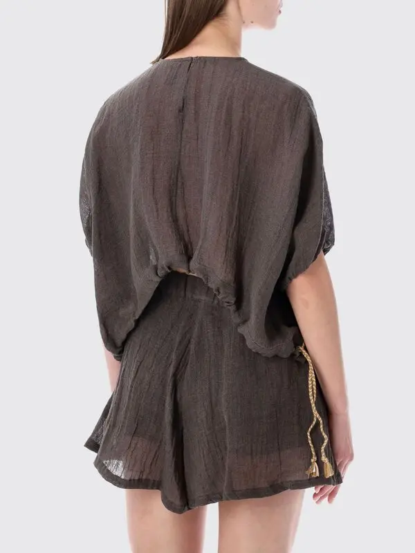 120% Lino T-shirt - Brown