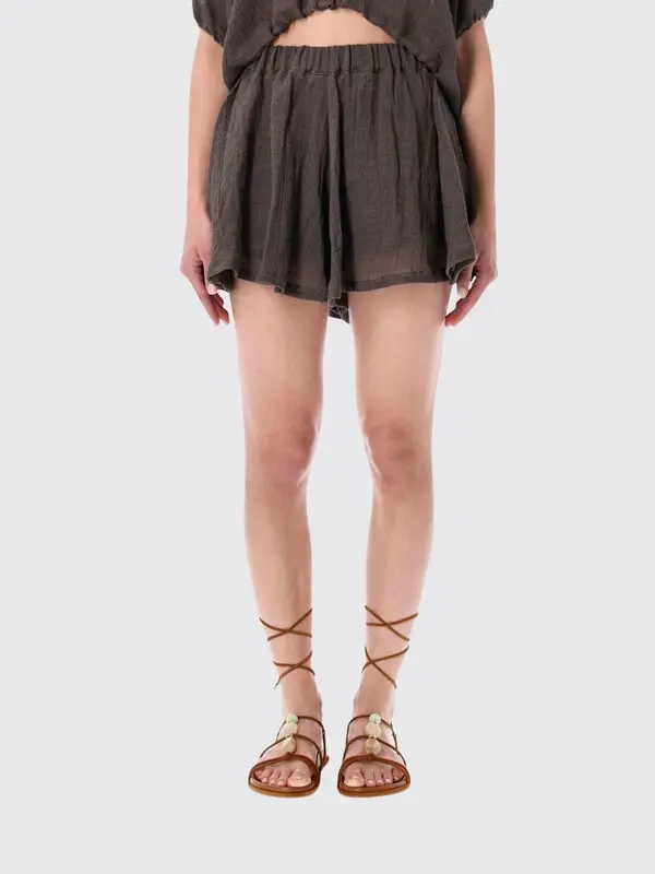 120% Lino Shorts - Brown