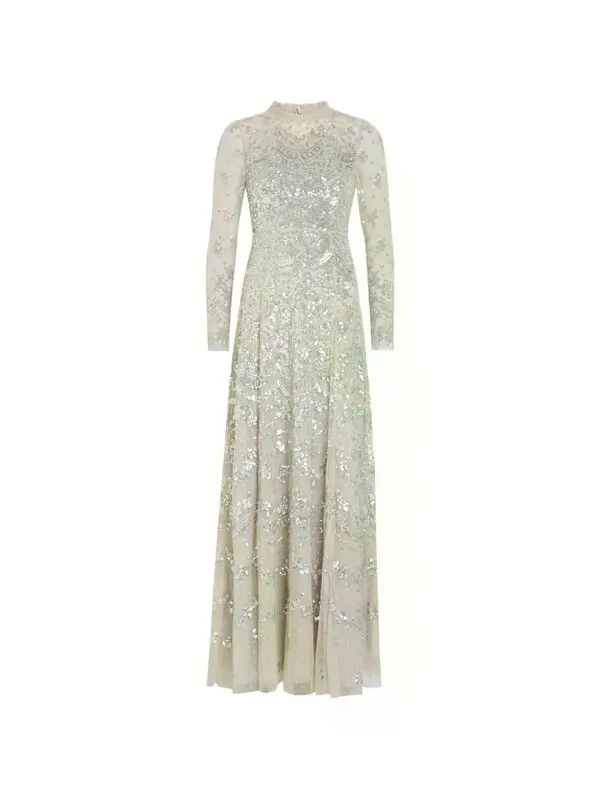 NEEDLE & THREAD Freya Sequin Maxi Dress