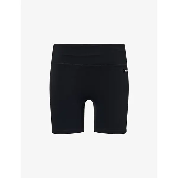 TALA Skinluxe Contrast-piping Workout Shorts - Shadow Black