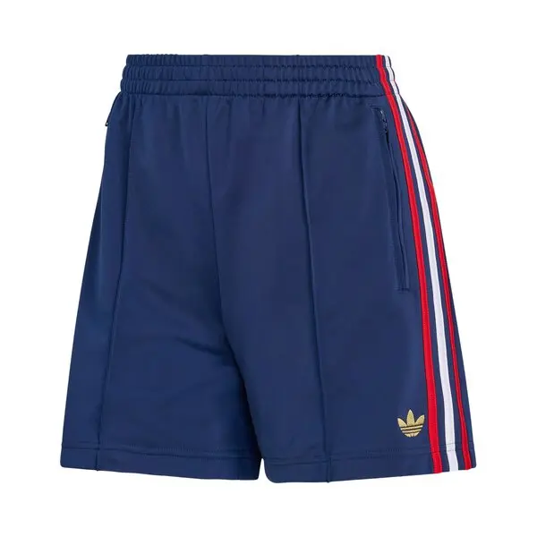 Adidas Originals Firebird Classic Shorts 'night Indigo/better Scarlet/white - Blue