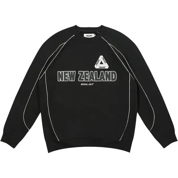 PALACE Bowl Out Crew - Black