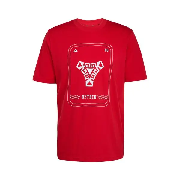 Adidas Mexico Dna T-shirt 'better Scarlet