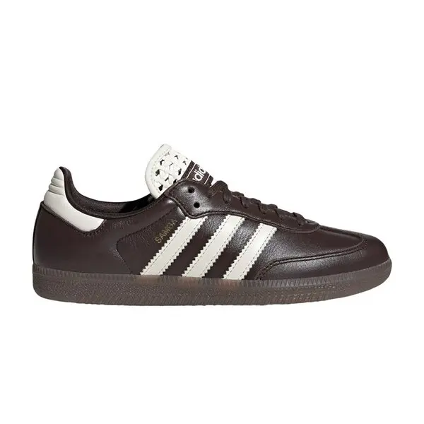 Adidas Wmns Samba Og 'aurora Coffee Off White Gold - Brown