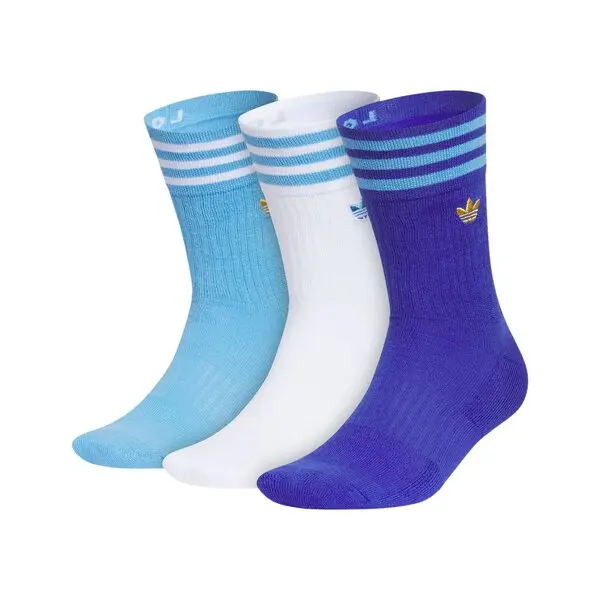 Adidas Originals Crew Socks 3-pack - Blue