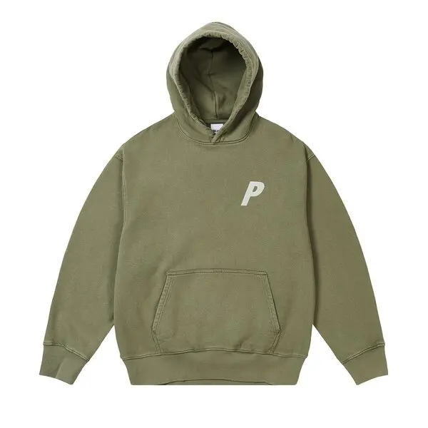 PALACE Rubbed P3 Hood 'the Deep - Green