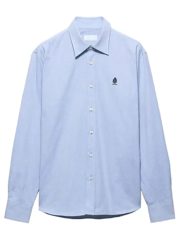 Prada Classic Fit Cotton Shirt