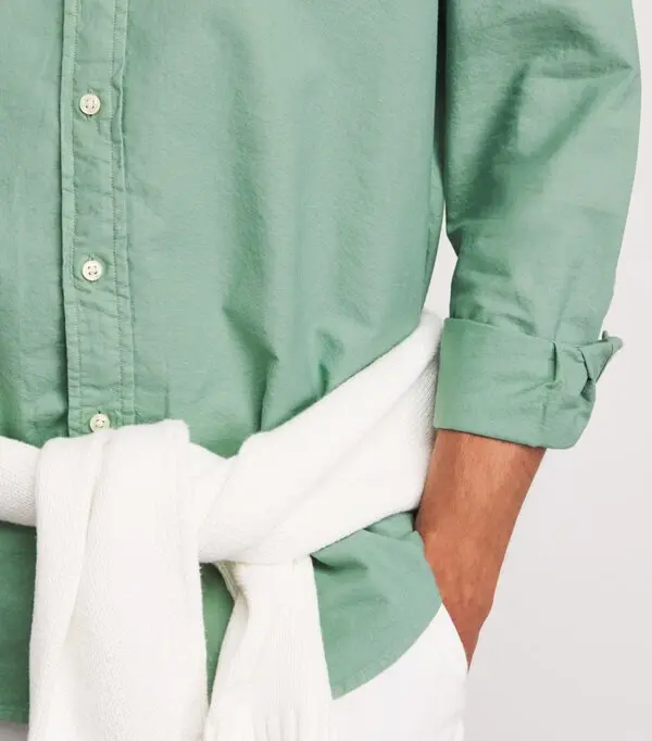 Polo Ralph Lauren Cotton Garment-dyed Oxford Shirt - Blue
