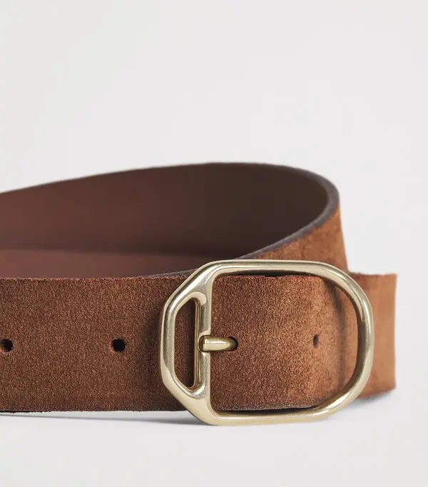 Eleventy Suede Belt