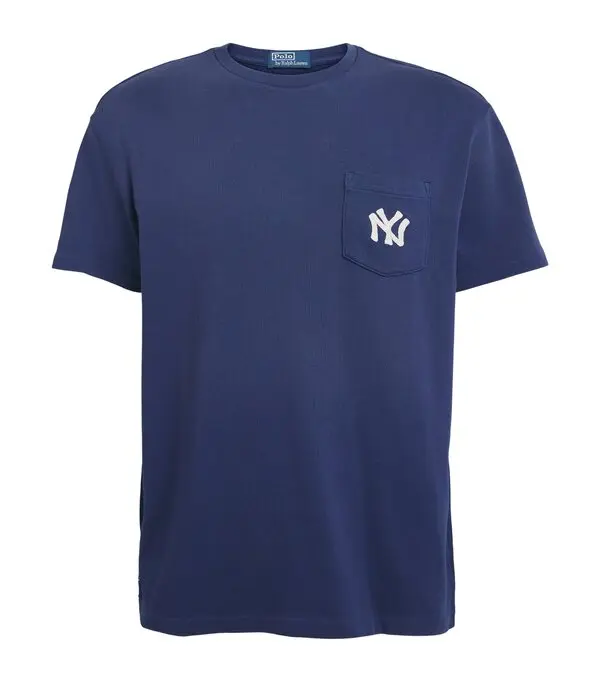 Polo Ralph Lauren X Yankees Cotton T-shirt - Navy