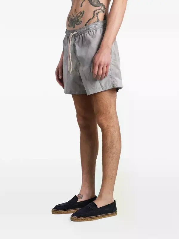 BALLANTYNE Argyle Pattern Swim Shorts