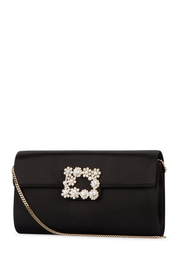 ROGER VIVIER Envelope Flap Flower Buckle