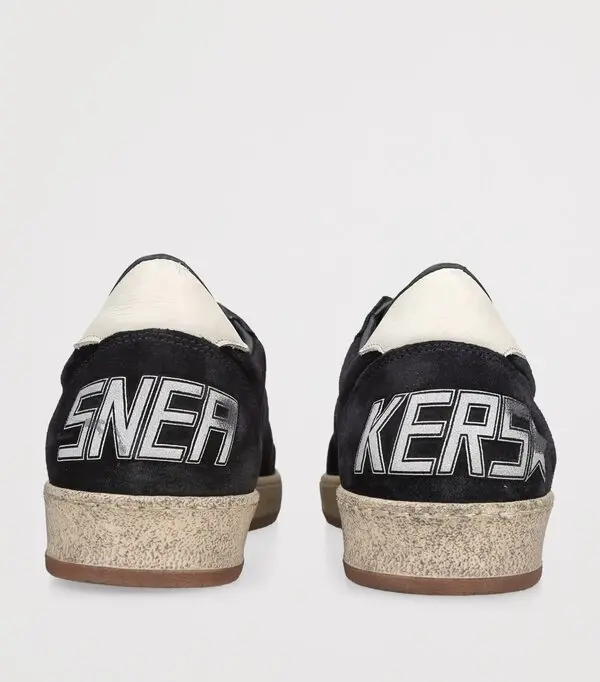 GOLDEN GOOSE Ballstar Low-top Suede Sneakers